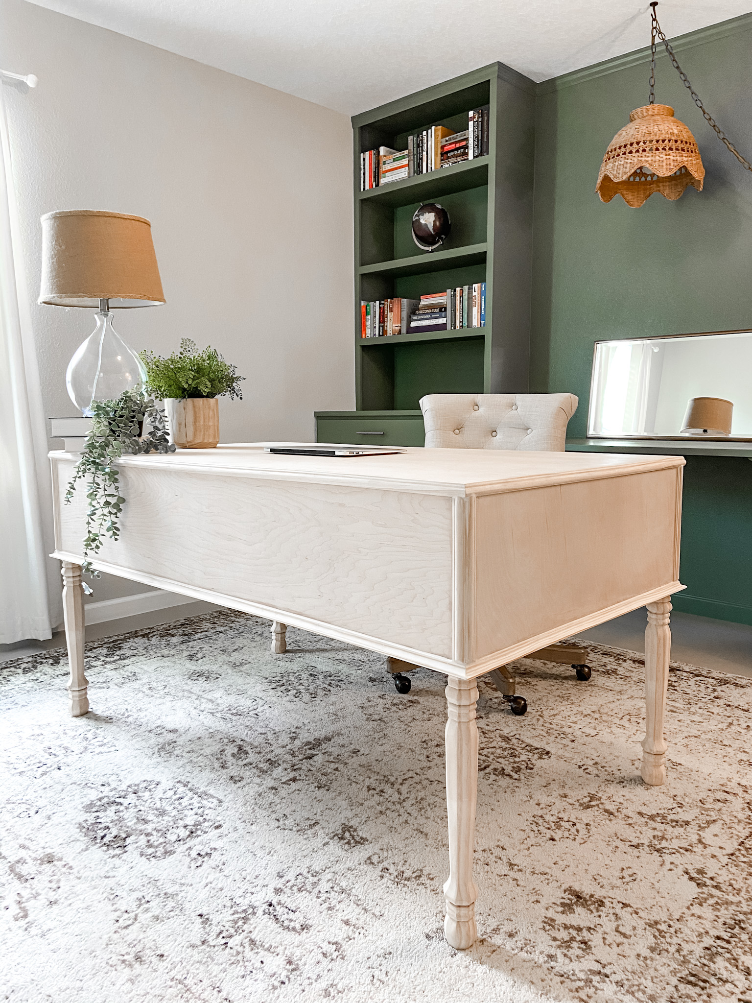 DIY Designer Desk - Home With Stefani