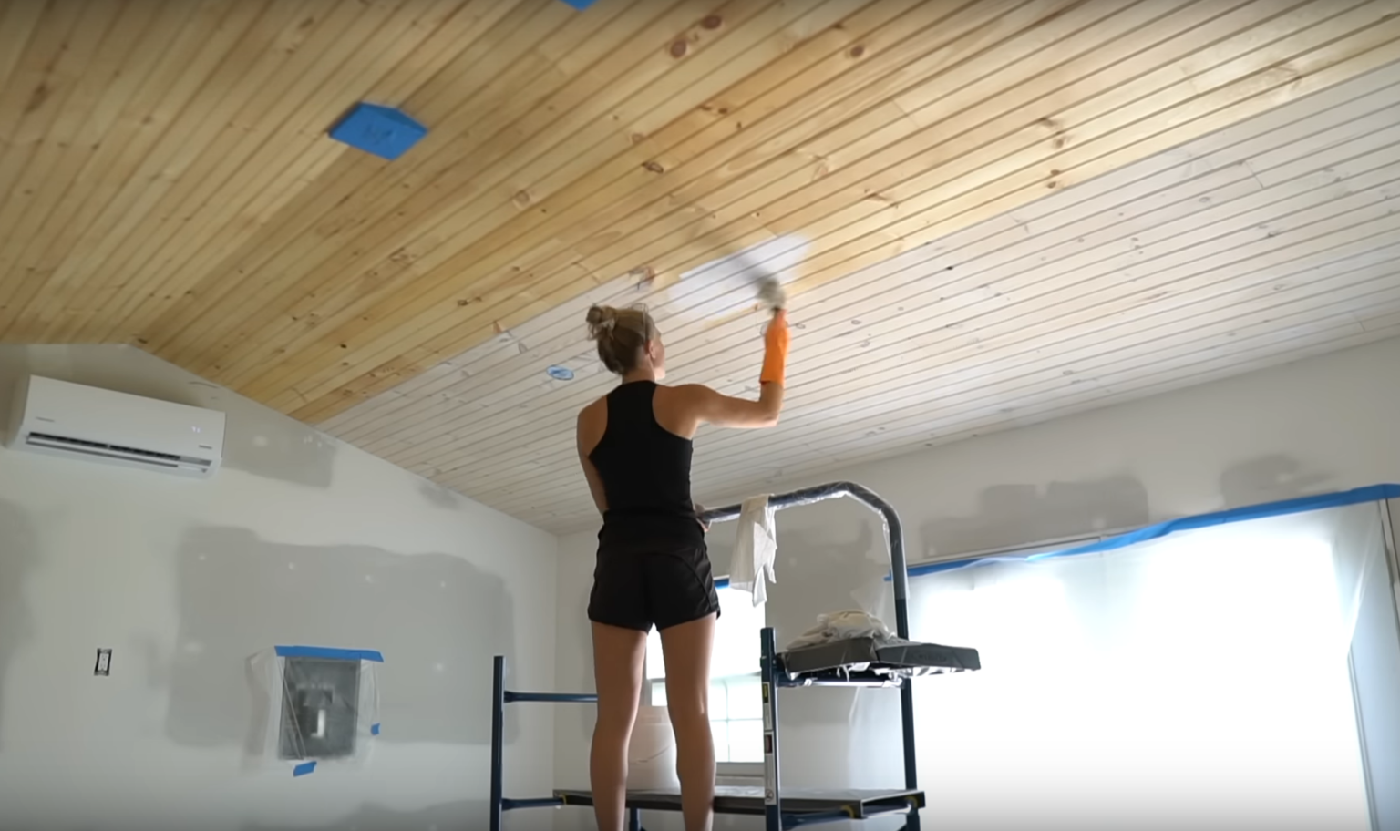 How to Whitewash Wood - Home With Stefani