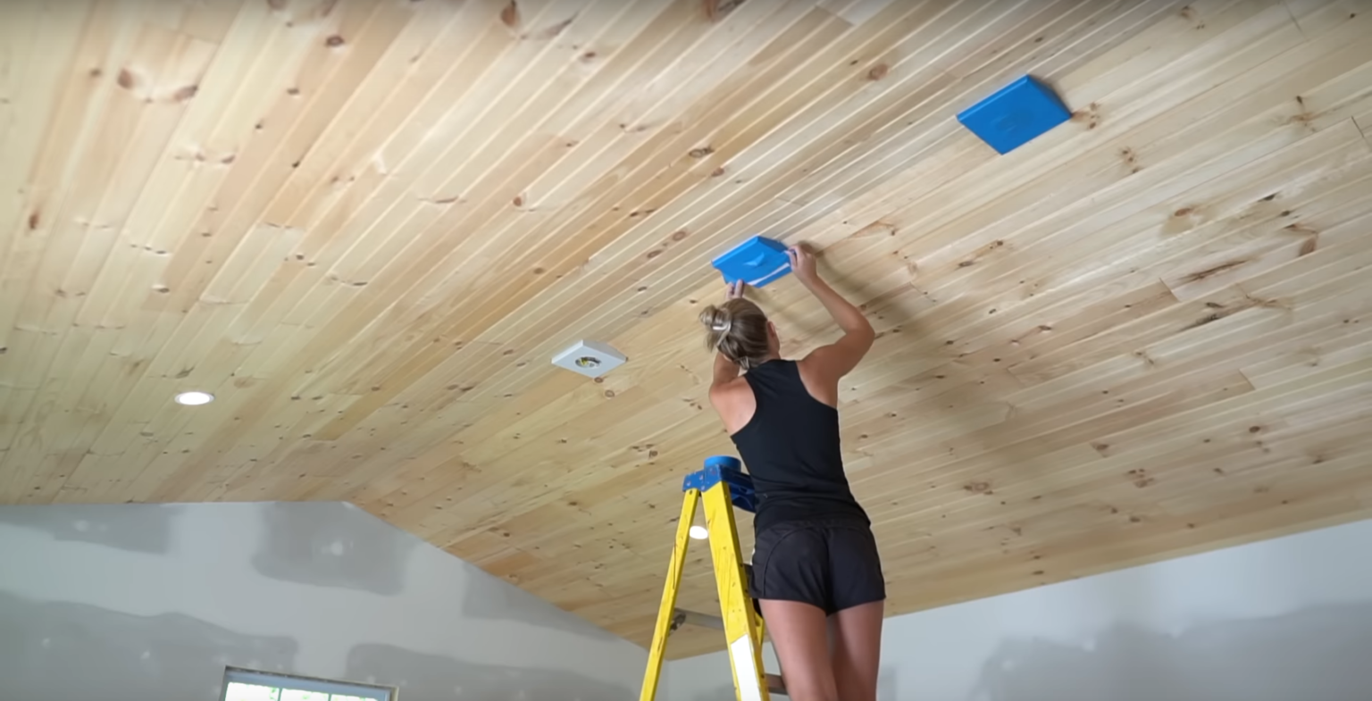 How to Whitewash Wood - Home With Stefani