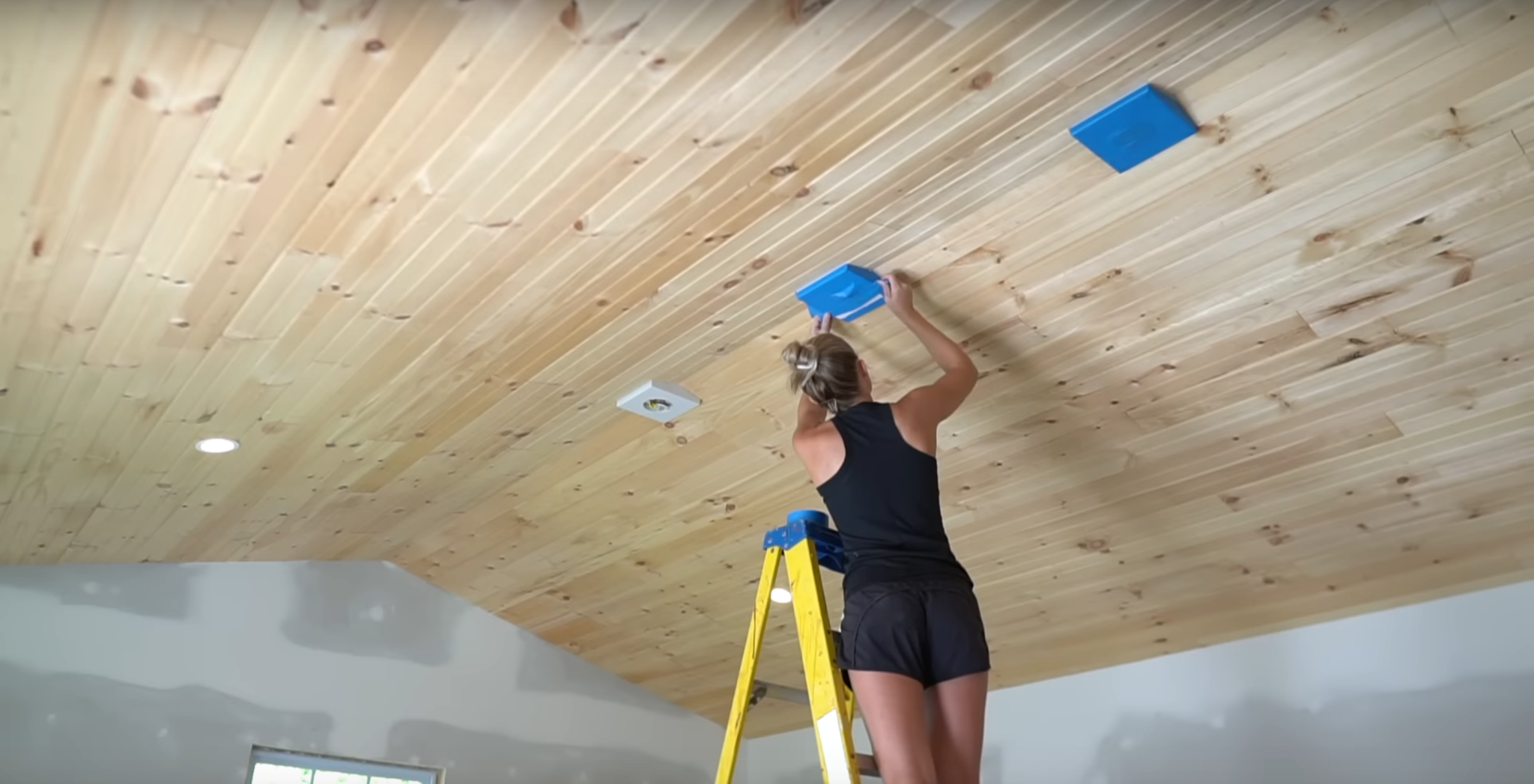 How to Whitewash Wood - Home With Stefani