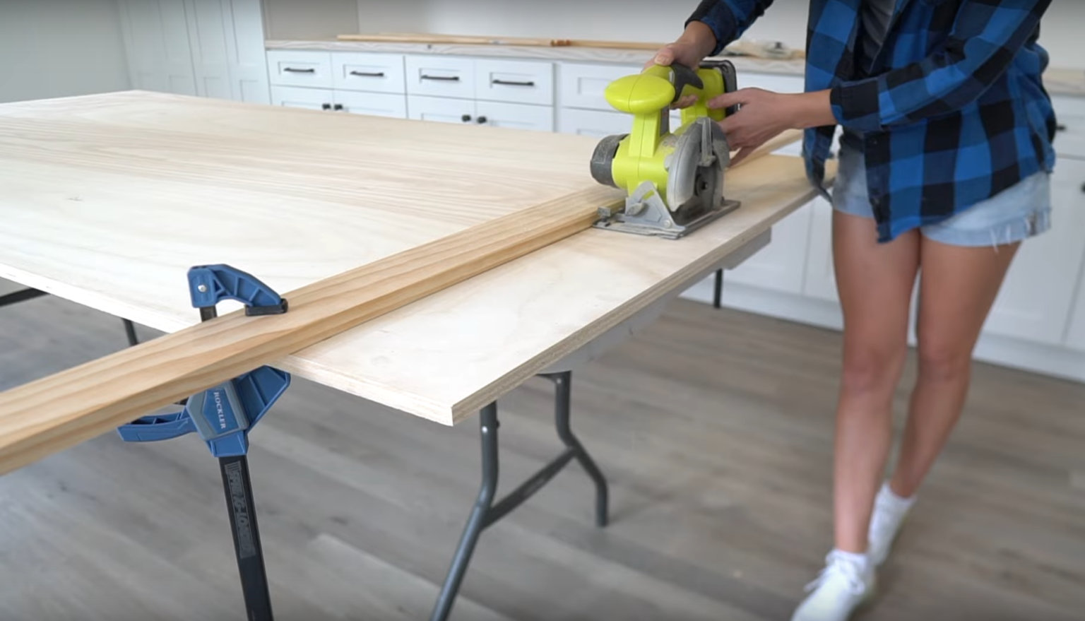 DIY Giant Custom Pegboard - Home With Stefani
