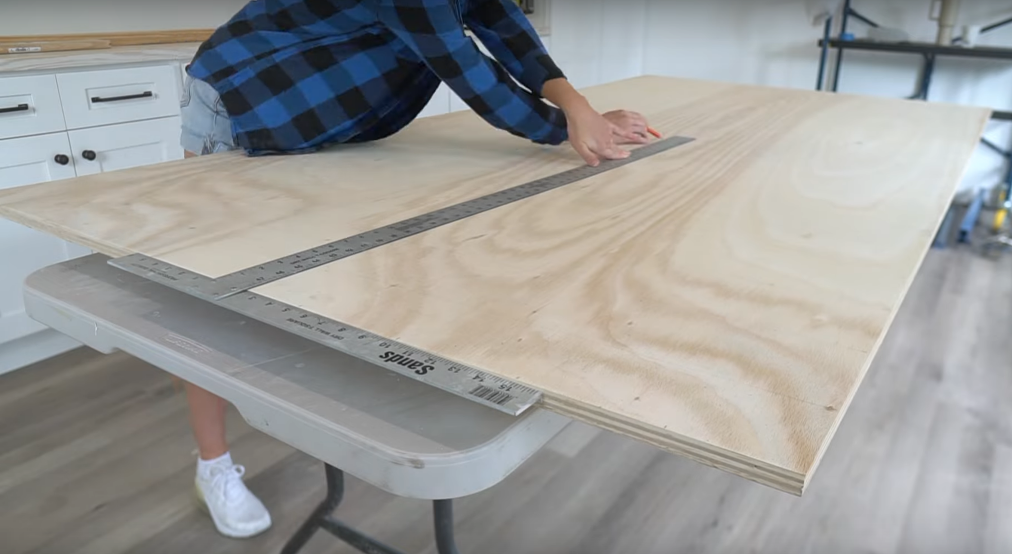 DIY Giant Custom Pegboard - Home With Stefani