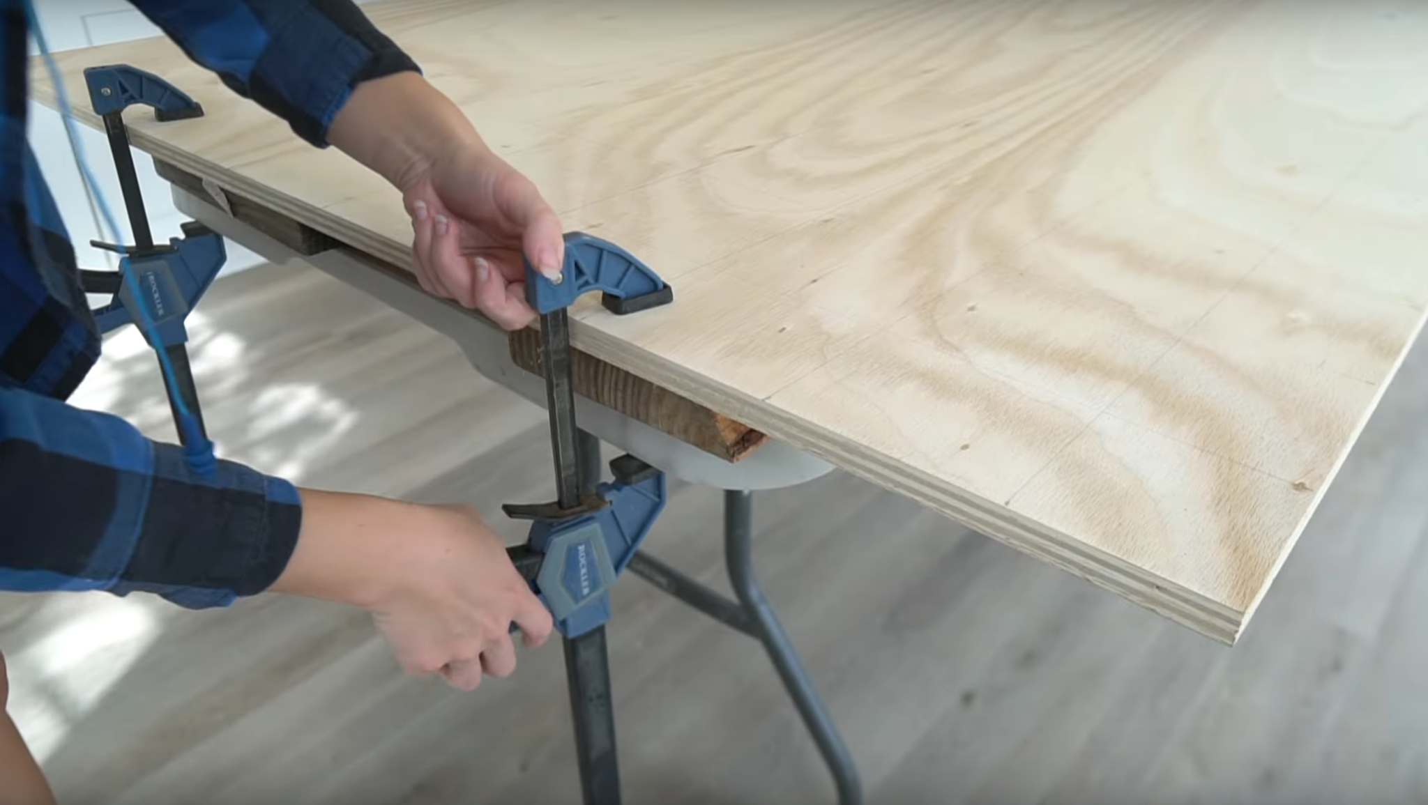 DIY Giant Custom Pegboard - Home With Stefani