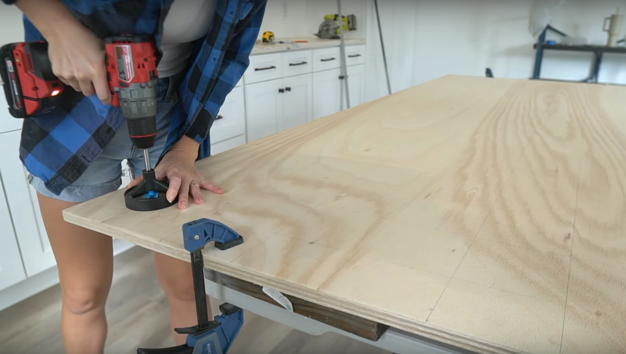 DIY Giant Custom Pegboard - Home With Stefani