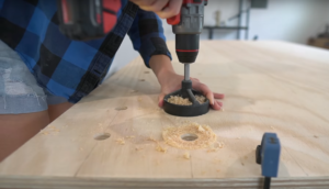 DIY Giant Custom Pegboard - Home With Stefani